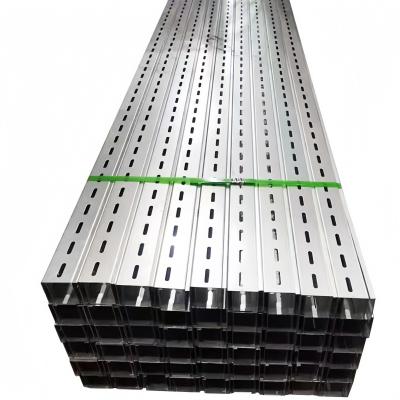 China 50mm Medium Duty Cable Tray 1.8-9.0m Span Cable Metal Tray for sale
