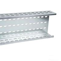 China Standard Gi Perforated Cable Tray With Cover 50mm–1200mm Width for sale