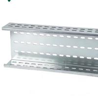 China Standard Gi Perforated Cable Tray With Cover 50mm–1200mm Width for sale