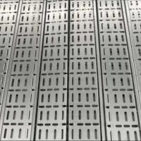 China Steel HDG Perforated Cable Tray 0.8-3.0mm Thickness for sale