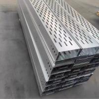 China Carbon Metallic Perforated Cable Tray Ventilated 2-36 In Width for sale