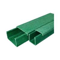 China 2m 3m FRP Perforated Cable Tray Fiberglass 50mm-600mm Width for sale