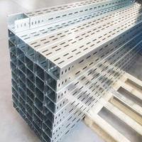 China Perforated Metal Cable Tray Versatile Durable For Airports Train Stations for sale