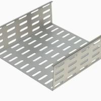China Ventilated Trough Perforated Cable Tray Types For Data Centers for sale
