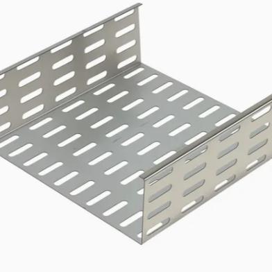 China Ventilated Trough Perforated Cable Tray Types For Data Centers for sale