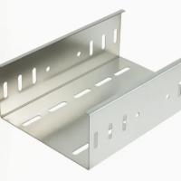 China Ventilated Trough Perforated Cable Tray Types For Data Centers for sale
