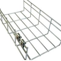 China Metal Original Ss Wire Mesh Cable Tray 304 Or 316 Cable Basket Tray for sale