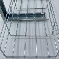 China High Strength Metal Color Wire Mesh Cable Tray Catalogue Fully Open Mesh for sale