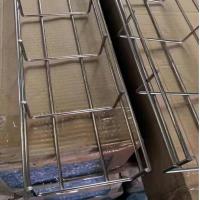 China 100mm Basket Tray 3 M/10 Ft Cable Basket Tray Carbon Steel for sale
