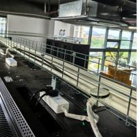 China 100mm Basket Tray 3 M/10 Ft Cable Basket Tray Carbon Steel for sale