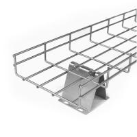 China 150mm Cable Basket 2m 3m Customizable Metal Network Cable Bridge for sale