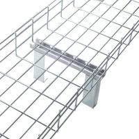 China 25-600mm Wire Mesh Cable Tray System Customizable Length for sale