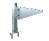 China Steel Wire Mesh Cable Tray Support in Industrial Construction for sale