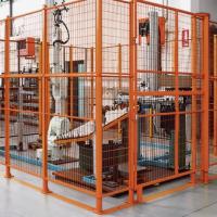 China Orange Color Robot Fencing For Factory Safety Fence Robot for sale