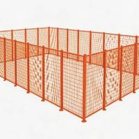 China Orange Color Robot Fencing For Factory Safety Fence Robot for sale