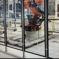 China Induatrial Robot Safety Fence Systems Robot Cell Fencing for sale
