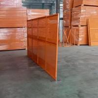 China Orange Color Robot Fencing For Logistics 1.5m 1.8m 2m 2.2m for sale