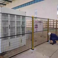 China Modular Area Machine Guarding Safety Fence For Robotic Workcells for sale