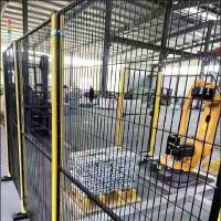 China Safety Fence For Machinery Robot Cells 0.5-2m Width for sale