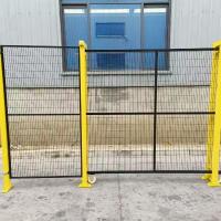 China 1.2-2m Yellow Robot Fencing 20*100mm For Industrial for sale