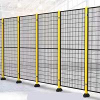China Orange Color Robot Safety Fencing For Warehousing for sale