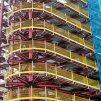 China freestanding Yellow Edge Protection Barrier Rapid For Fall Prot for sale