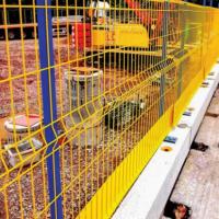 China freestanding Yellow Edge Protection Barrier Rapid For Fall Prot for sale