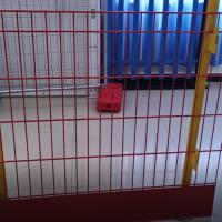 China Red Roof Edge Safety Barriers For Constrution 1100mm Total Height for sale