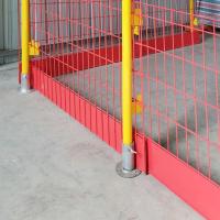 China High Visibility Edge Protection Fence For Building Protection for sale