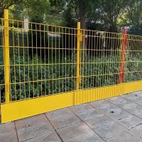 China Temporary Edge Protection Barriers For Fall Protection 7 Feet Height for sale