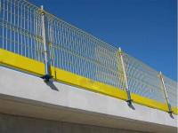 China Construction Blue Edge Protection Barrier 1.5m-2.5m Fencing for sale