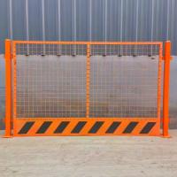 China Orange Color Edge Protection Barrier For Fall Protection for sale