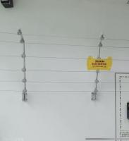 China Commercial Security Electric Fence For Perimeter Defense Systems for sale