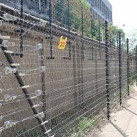 China Affordable Electric Security Fencing Customize Size High Voltage Up To 5-10kV for sale