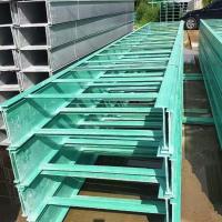 China Bending 1000 Mm Fibreglass Cable Ladder For Wastewater Treatment Stations for sale