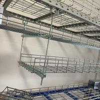 China Industrial Galvanized 12 Inch Wire Ladder Rack For Cable Management for sale