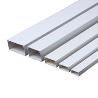 China Customizable 40 X 100mm PVC Cable Trunking For Office Cabling for sale