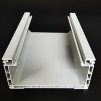 China Waterproof 20x10mm Plastic Cable Trunking PVC Cable Raceway With Lid for sale