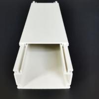 China Anti Aging Divided 25x15mm PVC Cable Tray Ul Standard Wiring Duct for sale