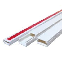 China Customizable 40 X 20mm PVC Cable Trunking Recyclable Durable for sale