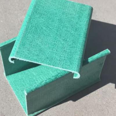 China Chemical Resistant Fiberglass Cable Tray FRP Cable Raceway 250mm x 150mm for sale