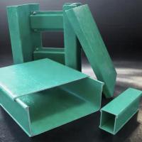 China Corrosion Proof 200mm X 100mm FRP Cable Support Tray With Protective Cover for sale
