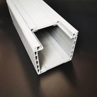 China Flame Retardant 60x40mm Pvc Cable Trough For Electrical Equipment for sale