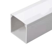 China Custom White 50x30mm Pvc Cable Management System For Cable Management for sale