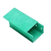 China Anti Corrosive Composite Fiberglass Cable Duct 800mm x 200mm For Industrial Wiring for sale