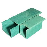 China Flame Retardant Insulating Fibreglass Cable Tray Perforated 50 X 50mm for sale