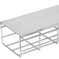 China 100x100 Stainless Steel Wire Basket Tray / Cable Tray Ss316 for sale