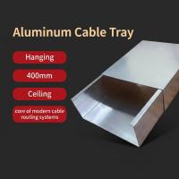 China Hanging 400mm Aluminum Cable Tray Pricing From Ceiling for sale
