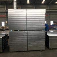 China Single Rail 225mm Aluminum Cabe Tray For Electrical Systems for sale