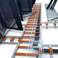 China 3 Inch Single Rail Aluminum Cable Tray High Strength 1.8m 3.0m 6.0m Span for sale